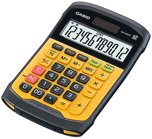 Bordsräknare vattenskyddad Casio WM-320MT - Handla online