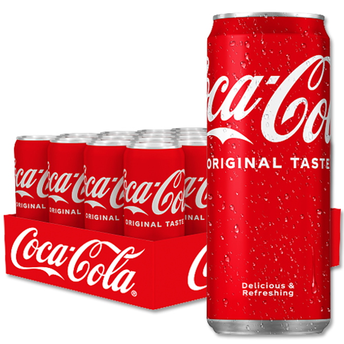 Coca-Cola burk 20x33cl - Handla online