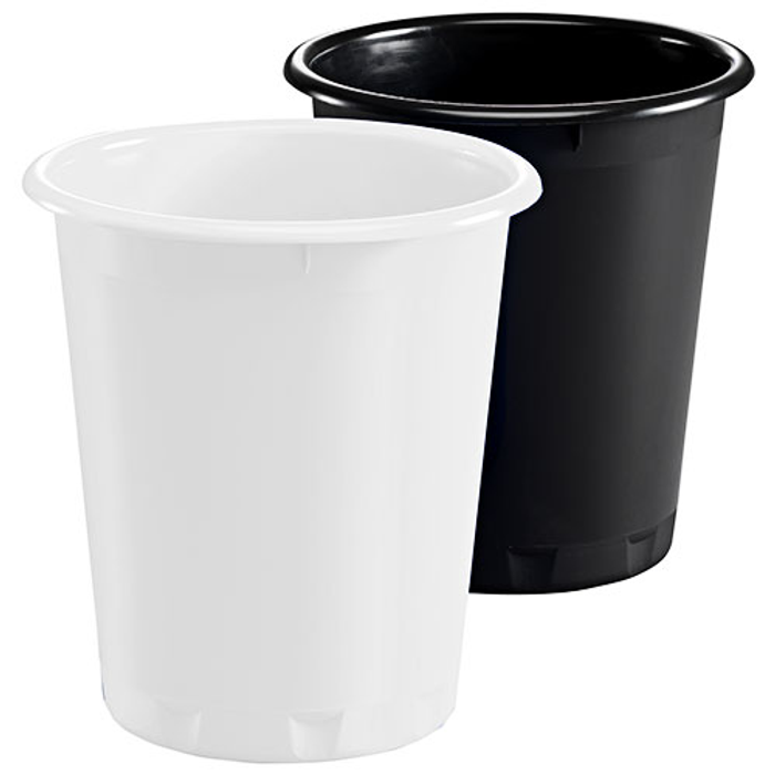 Papperskorg Basic 32cm vit - Handla online