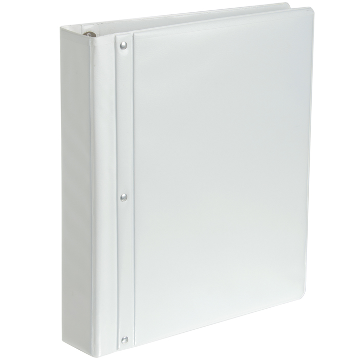 Gaffelpärm PP A4 50mm med ficka vit - Handla online