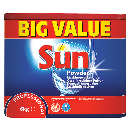 Diskmedel Sun Professional Powder 6kg - Handla online